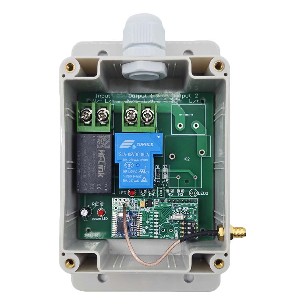 1 Channel Long Range 5km Receiver Wireless Switch with Power Output – Remote Control Switches ...