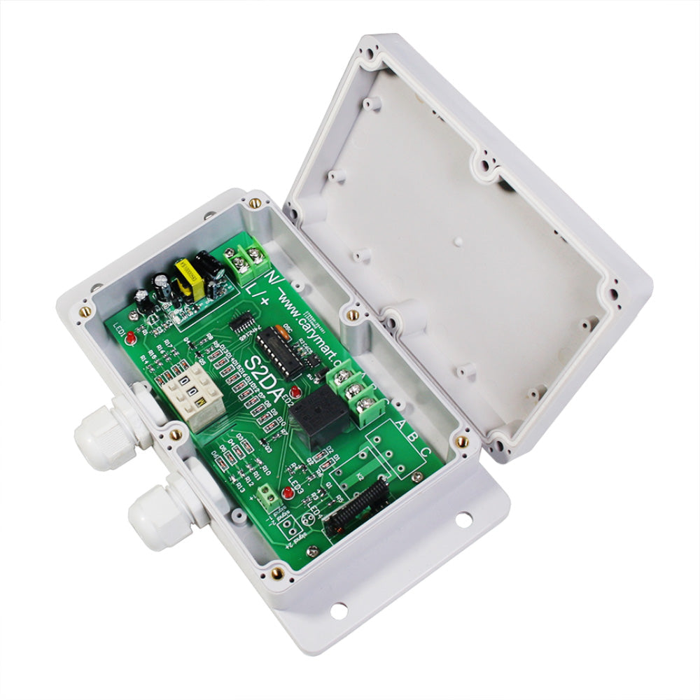 Wireless RF Switch Radio Receiver with Delay Off Relay Function ...