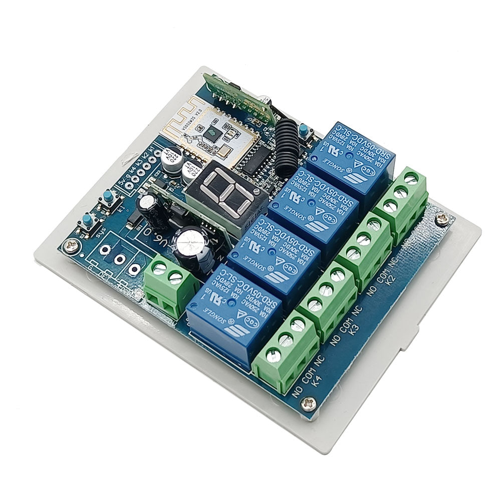 DC WiFi Smart Wireless Remote Control Switch 4 Way Dry Relay Output – Remote Control Switches ...