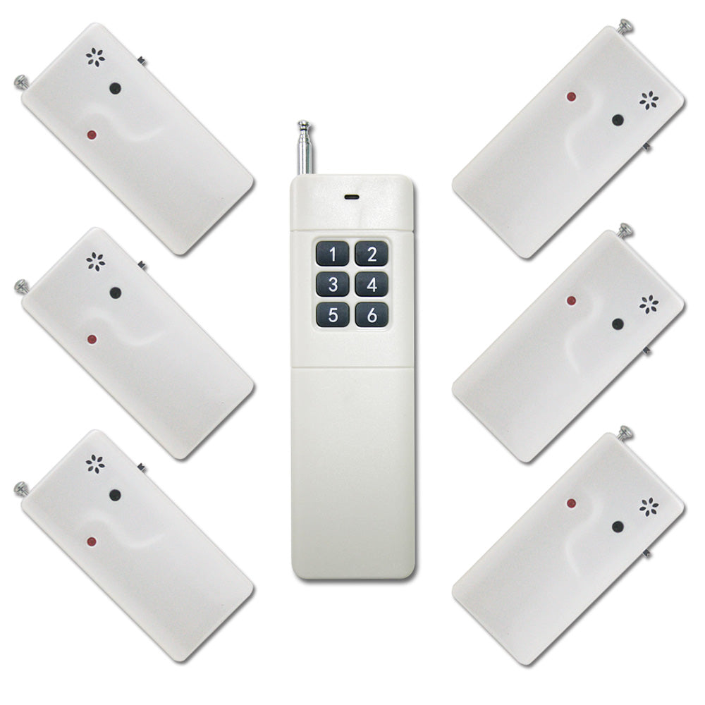 Six DC 3V Wireless Reminders and a RF Remote Control – Remote Control ...