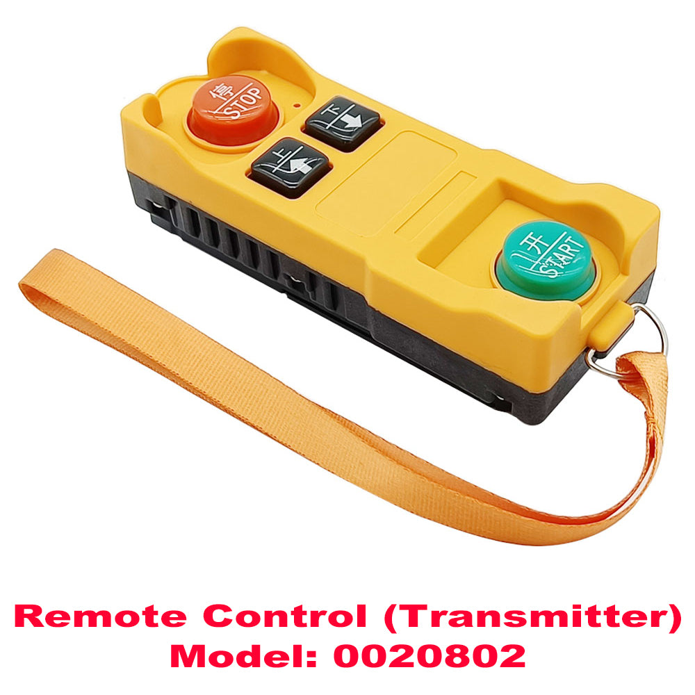 Wireless Remote Control Retrofit Kit for Electric Hoist, Winch, Lift ...