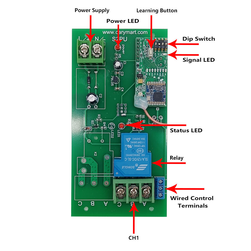 Long Range 5km 12V Wireless Remote Control Kit For Water Tank – Remote ...