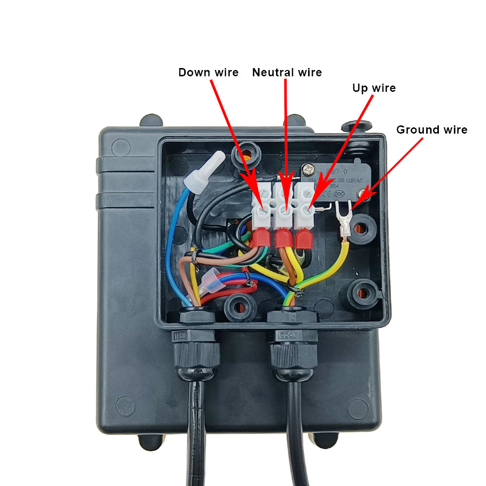 Wireless Remote Control Retrofit Kit for Electric Hoist, Winch, Lift ...