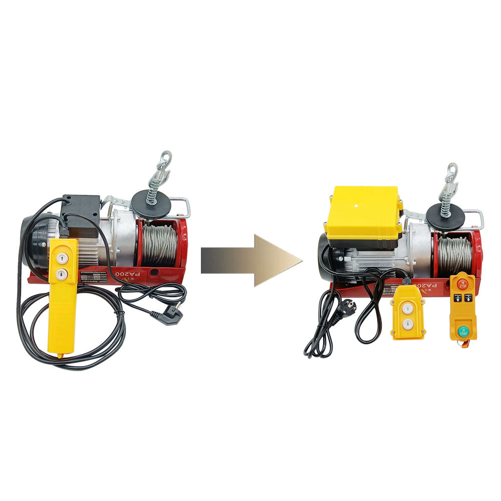 Wireless Remote Control Retrofit Kit for Electric Hoist, Winch, Lift ...