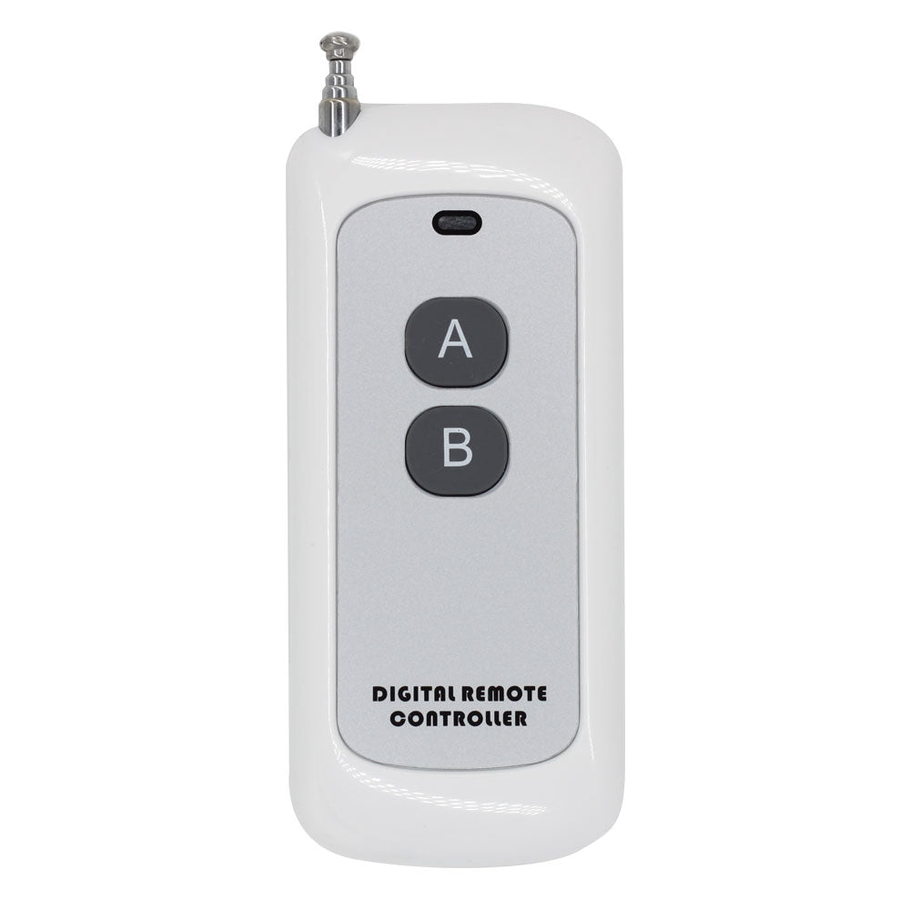 2 Buttons Wireless Remote Control RF Transmitter Long Range 500m ...